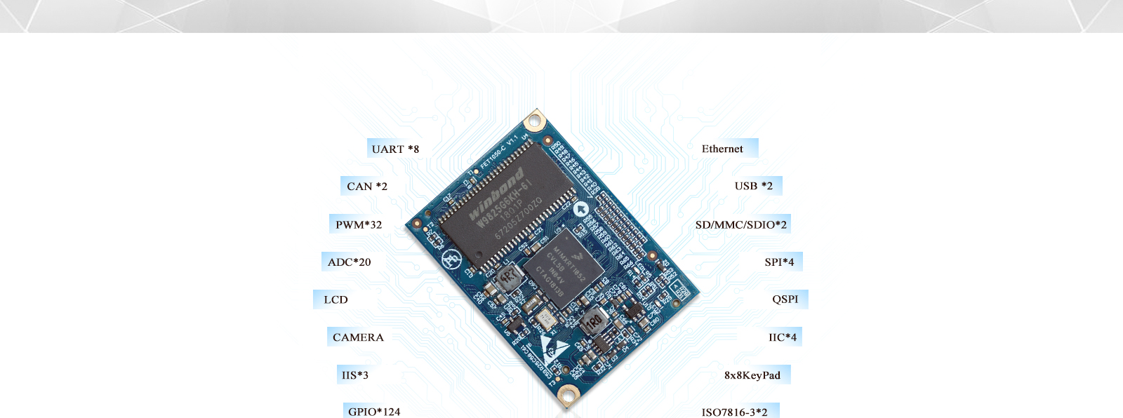 imxrt1050 arm cortex m7 single board computer imx rt1052 development ...