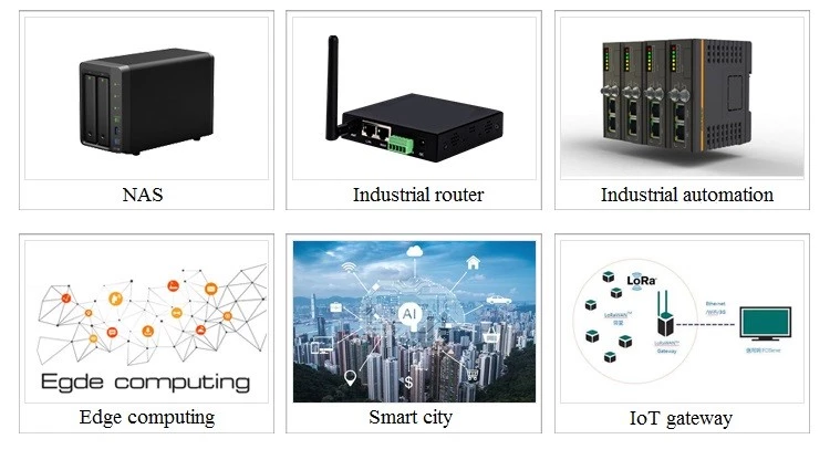 NXP LS1012A ARM SoM Open WRT System on Module Ubuntu Core Board ...