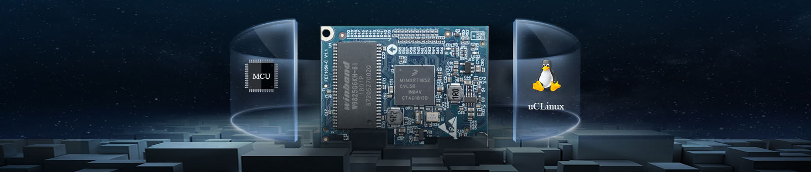 iMXRT1050 ARM Cortex-M7 Single Board Computer iMX RT1052 Development ...
