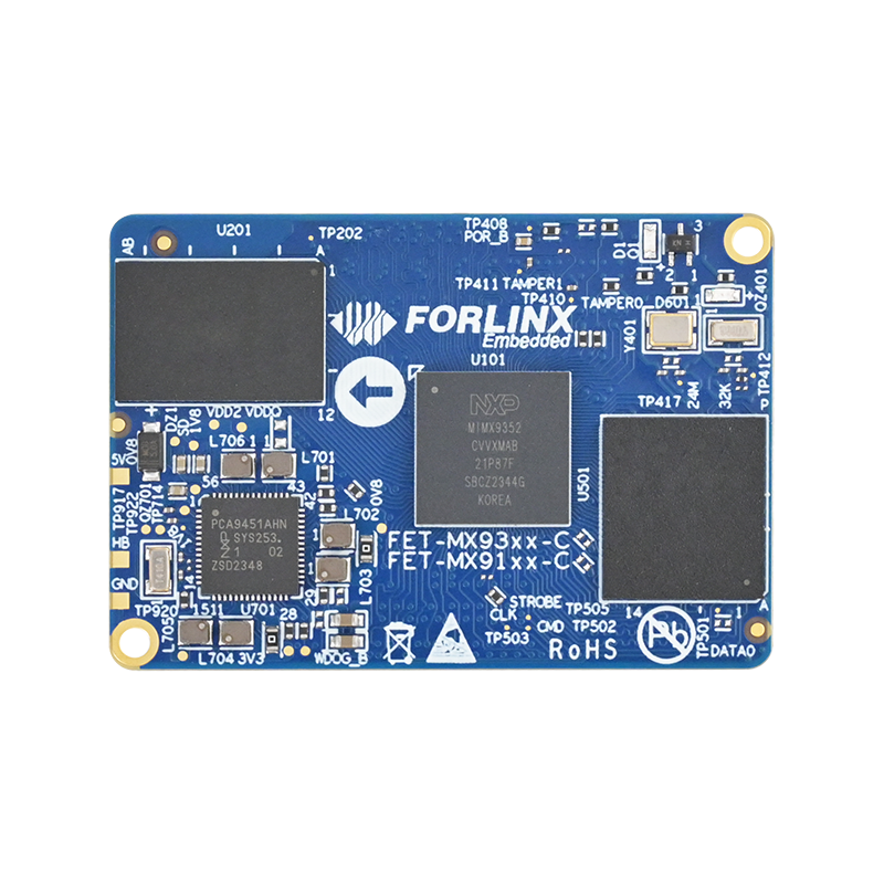 Forlinx FET-MX9352-C SoM: NXP i.MX93 / i.MX9352 ARM System On Module ...